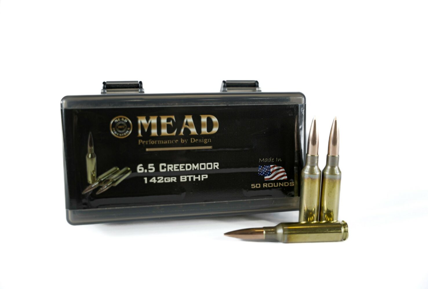 MADE IN THE USA!! 6.5 Creedmoor 142gr Sierra MatchKing BTHP, 50 Rounds ... MADE IN THE USA!! 6.5 Creedmoor 142gr Sierra MatchKing BTHP, 50 Rounds ...