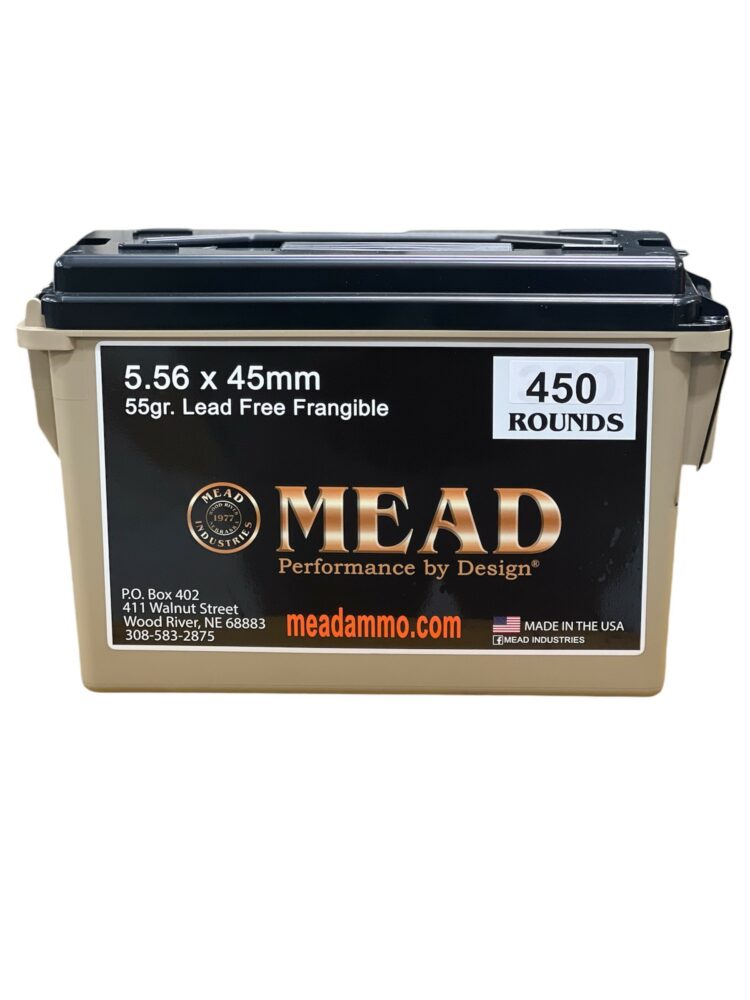 5.56 55gr Lead Free Frangible (Factory Seconds)(450 Rounds)